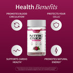 Cherry flavoured pre-workout nitric oxide boost