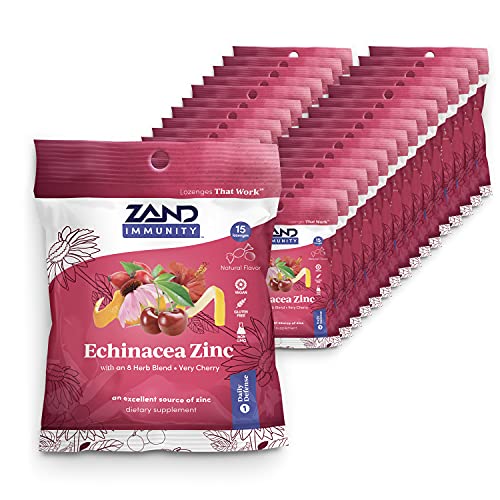 Cherry flavoured zinc lozenges for immunity