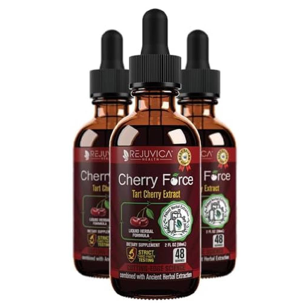 Cherry Force liquid multivitamins for energy