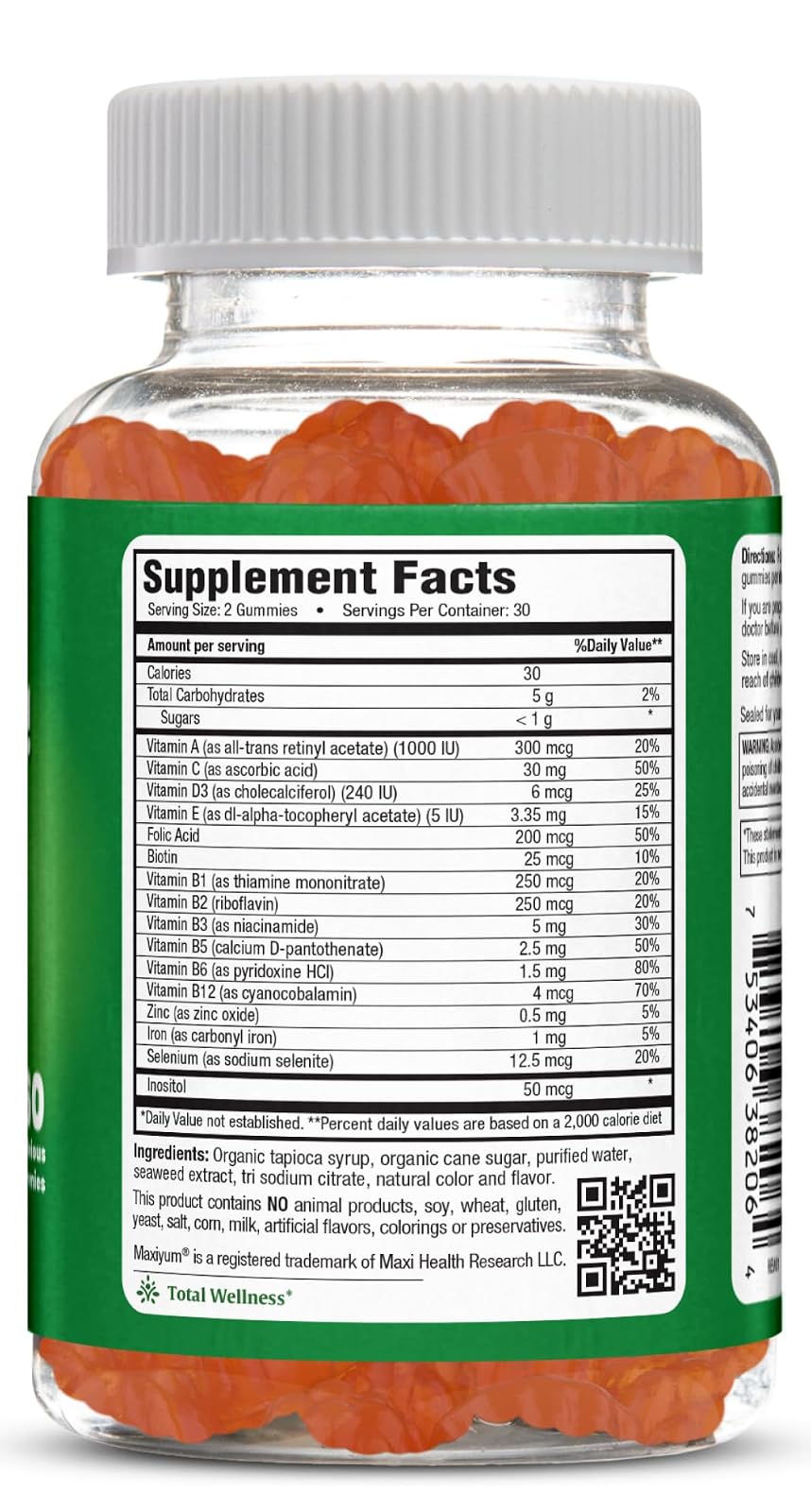 Cherry gummy multivitamin for kids