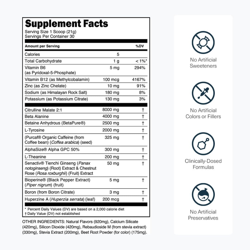 Cherry Kiwi pre-workout for intense workouts
