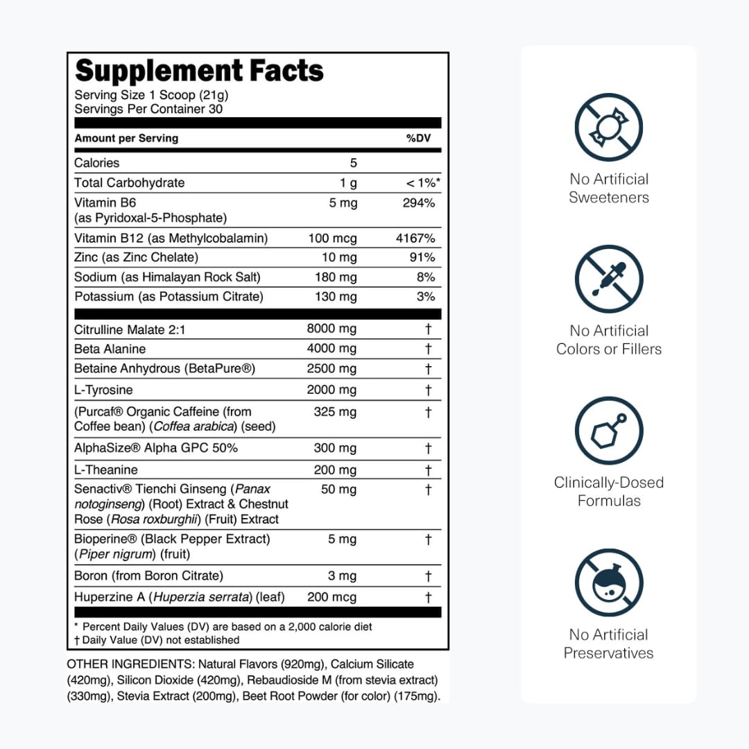 Cherry Kiwi pre-workout for intense workouts