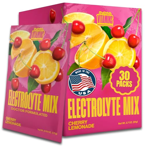cherry lemonade electrolyte drink mix