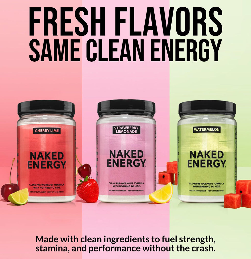 Cherry Lime flavour pre-workout energy