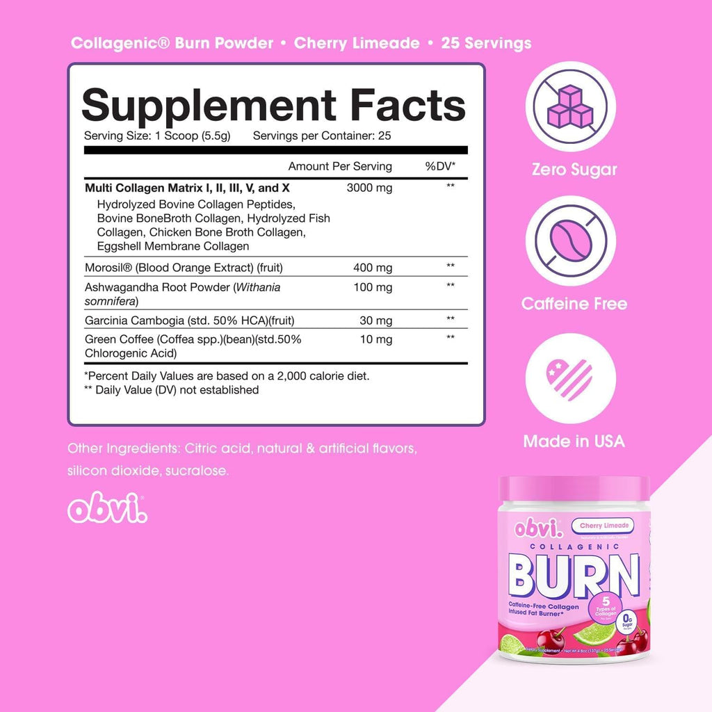 Cherry limeade collagen powder benefits