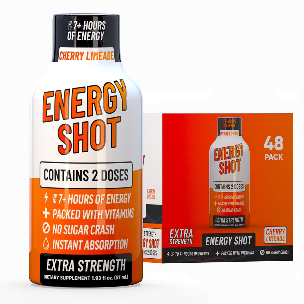 Cherry Limeade energy shot for athletes
