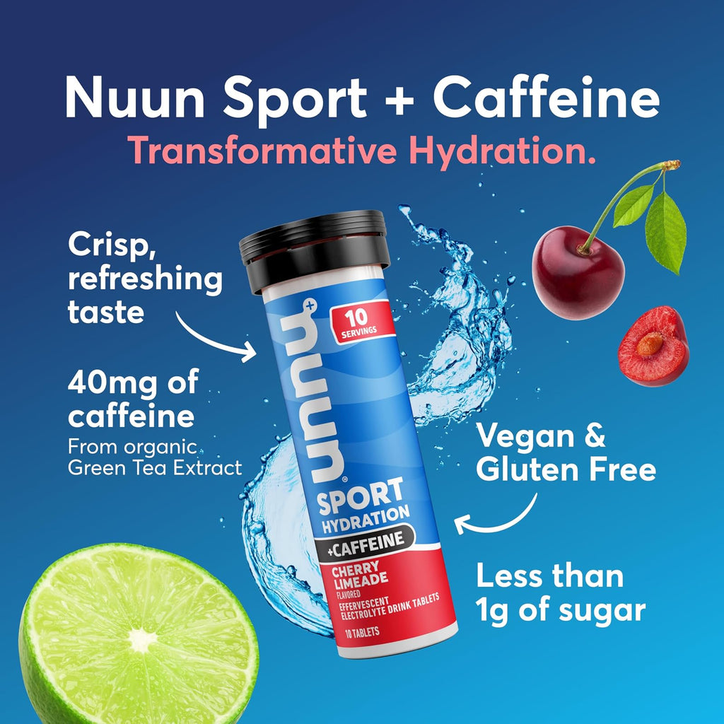 Cherry limeade flavour electrolyte tablets