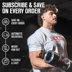 Cherry limeade flavour pre-workout supplement