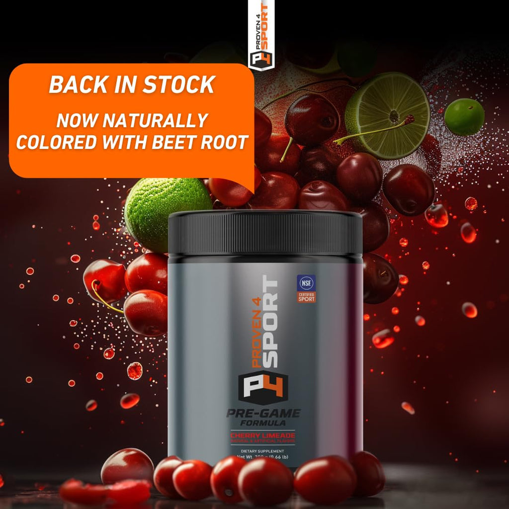 Cherry limeade pre-workout for performance