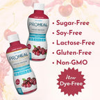 cherry splash plant protein drink