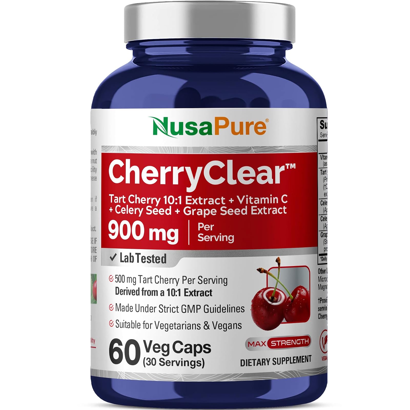 CherryClear Tart antioxidant capsules