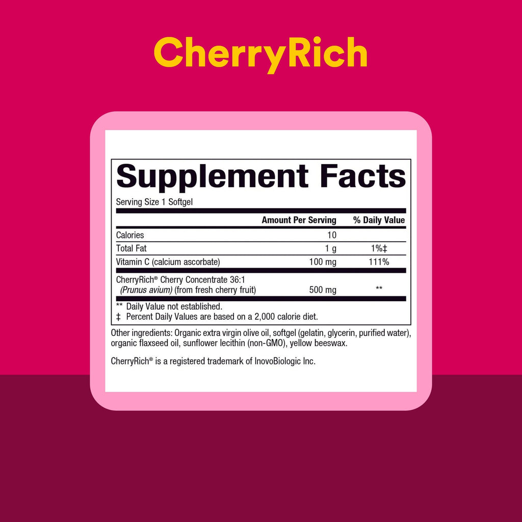 CherryRich antioxidant benefits for joints