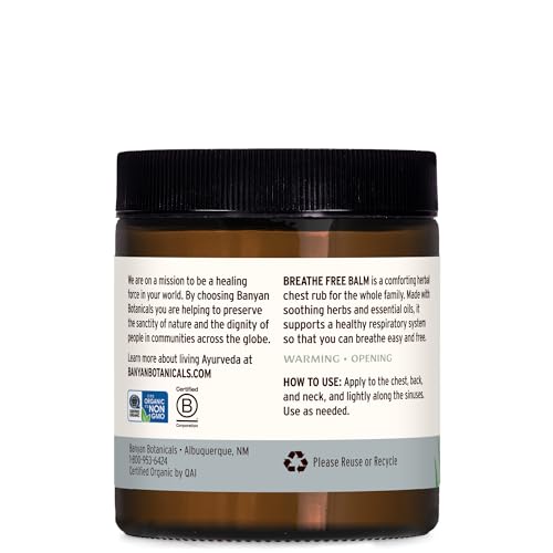 chest rubs for seasonal allergy support