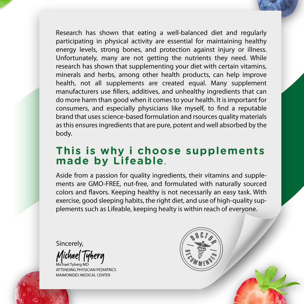 Chewable aged garlic extract vitamins