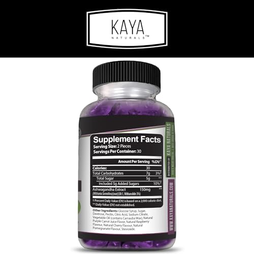 Chewable ashwagandha for mental clarity