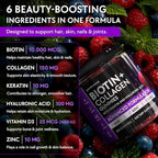 chewable biotin vitamins for healthy skin