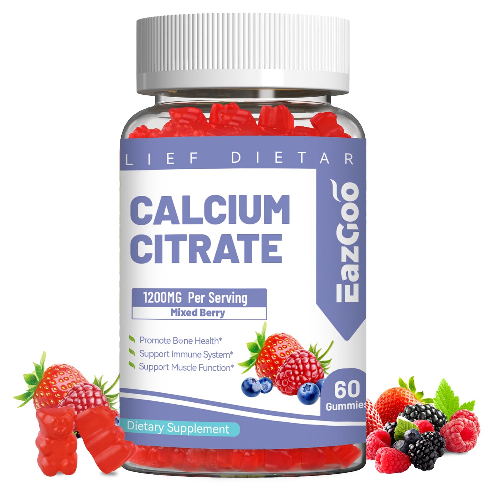 chewable calcium citrate gummies