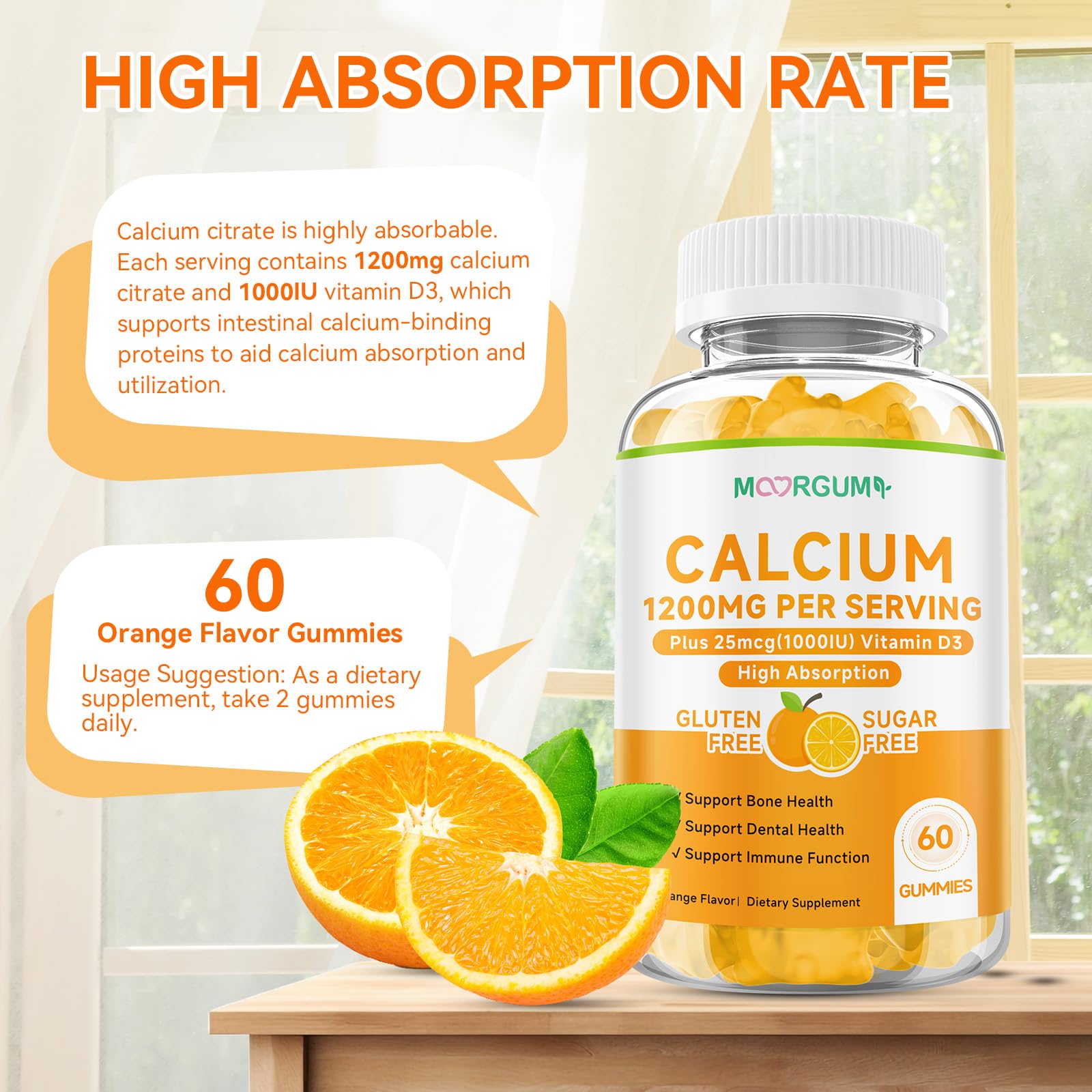chewable calcium for growing children