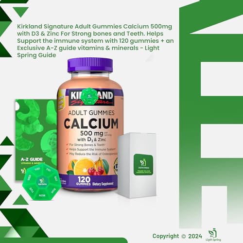 Chewable calcium gummies for adults