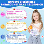 Chewable calcium gummies for healthy growth