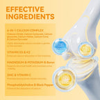Chewable calcium gummies for kids and adults