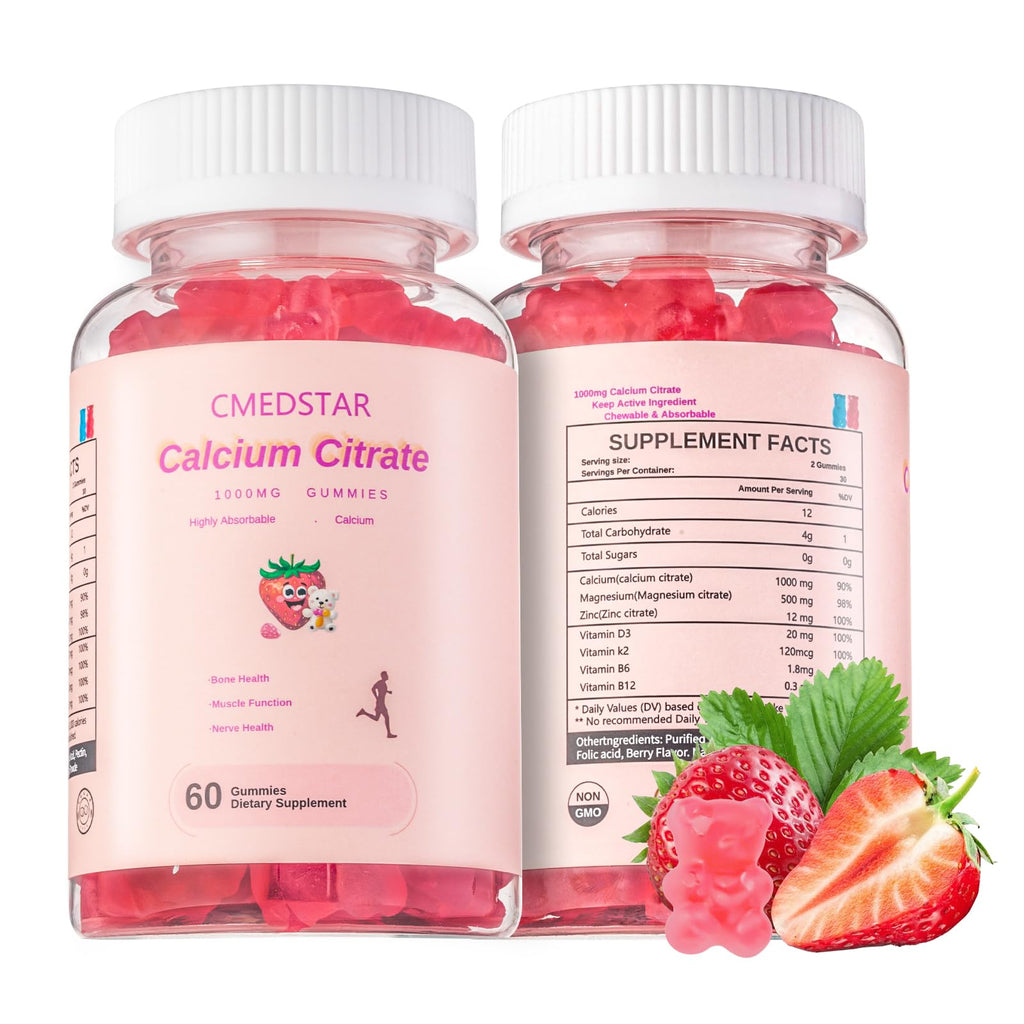 chewable calcium gummies for strong bones