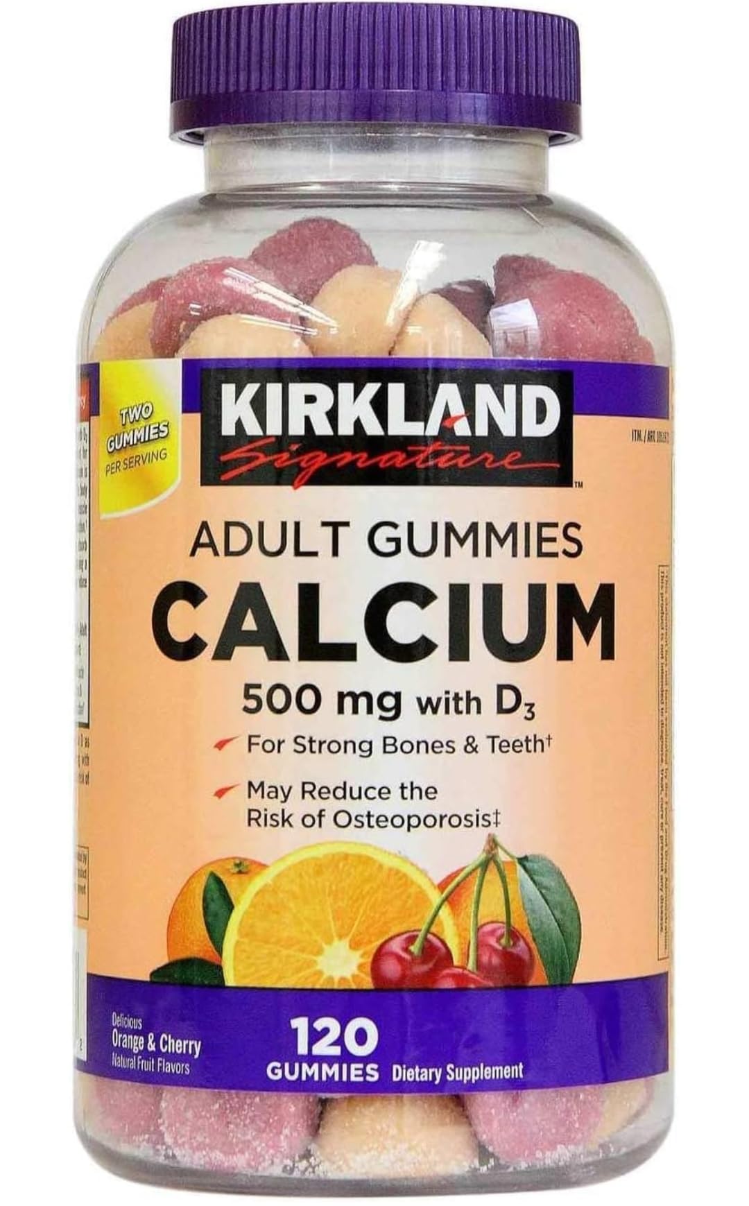 chewable calcium supplement with vitamin D3