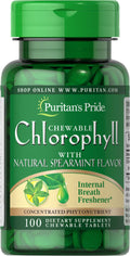 chewable chlorophyll tablets for fresh breath