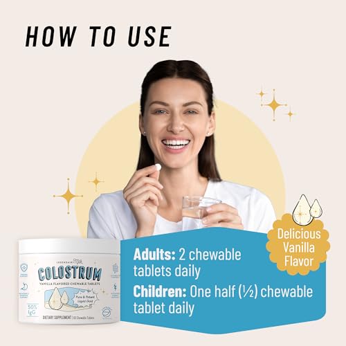 chewable colostrum for easy consumption
