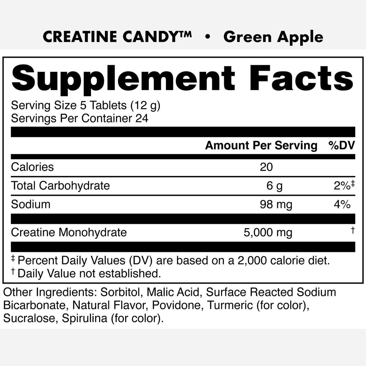 chewable creatine tablets for energy