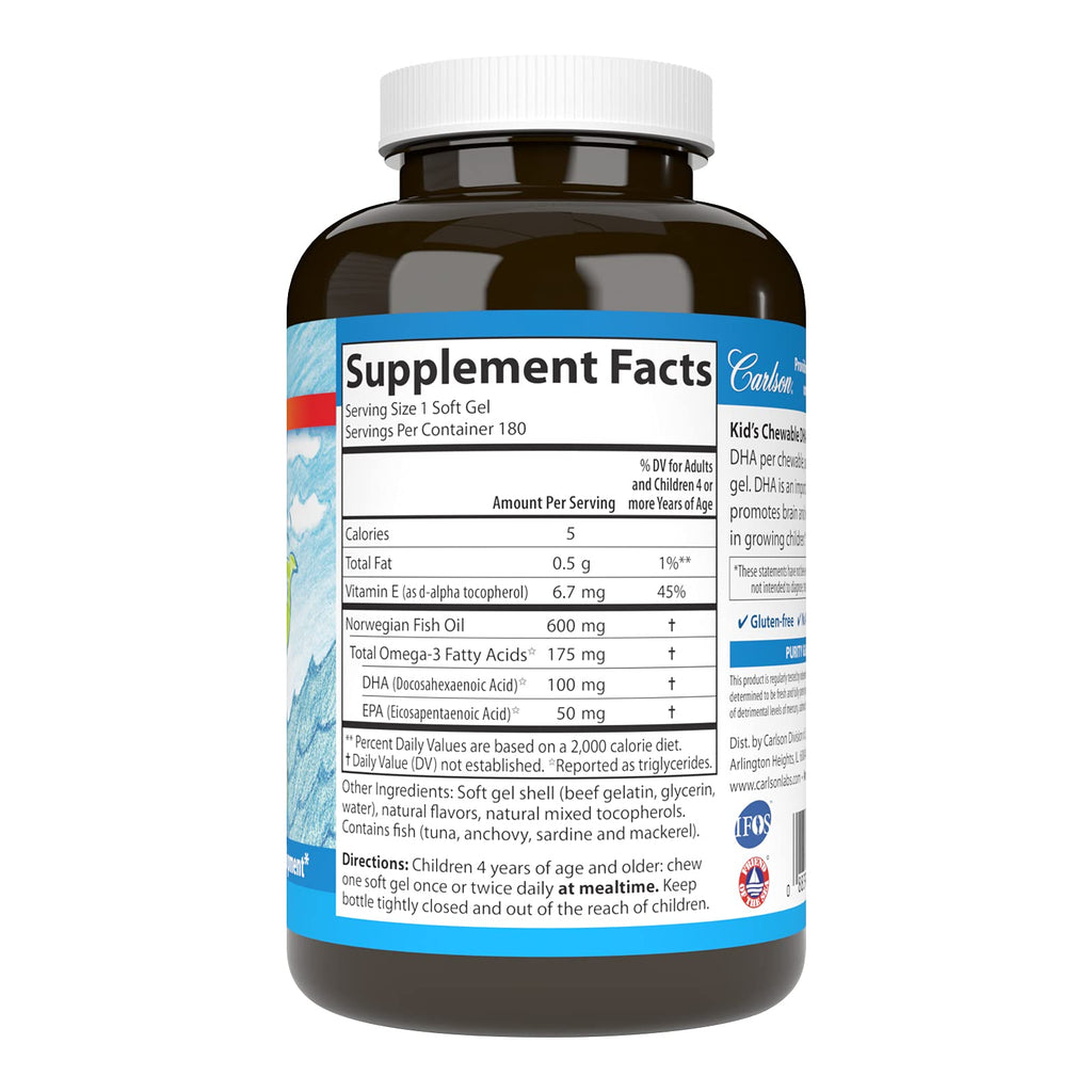 chewable DHA for healthy growth