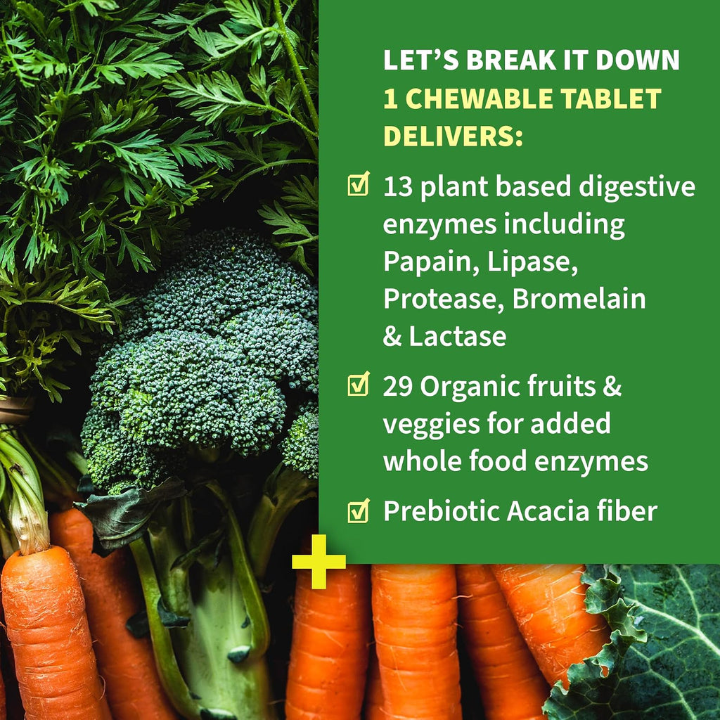 chewable digestive enzymes for gut health