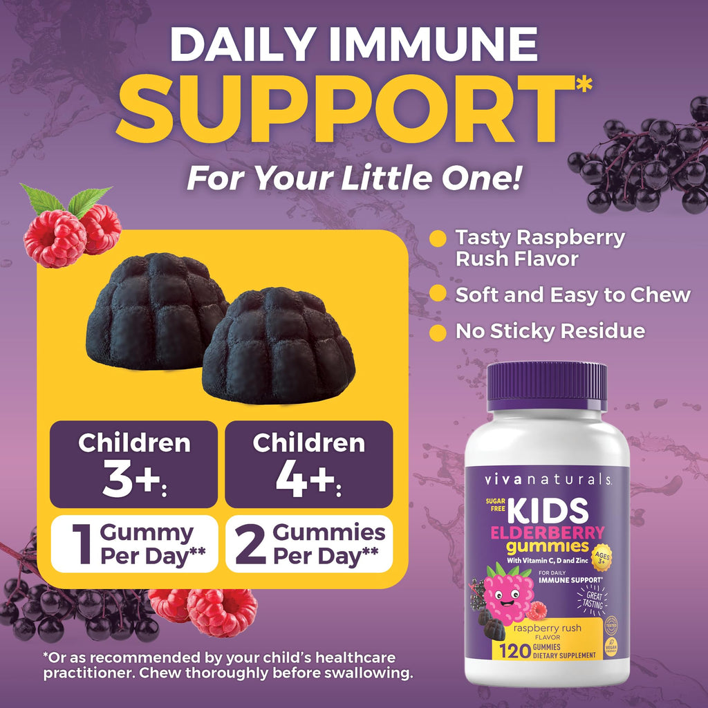 chewable elderberry vitamins for children