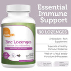 chewable elderberry zinc lozenges