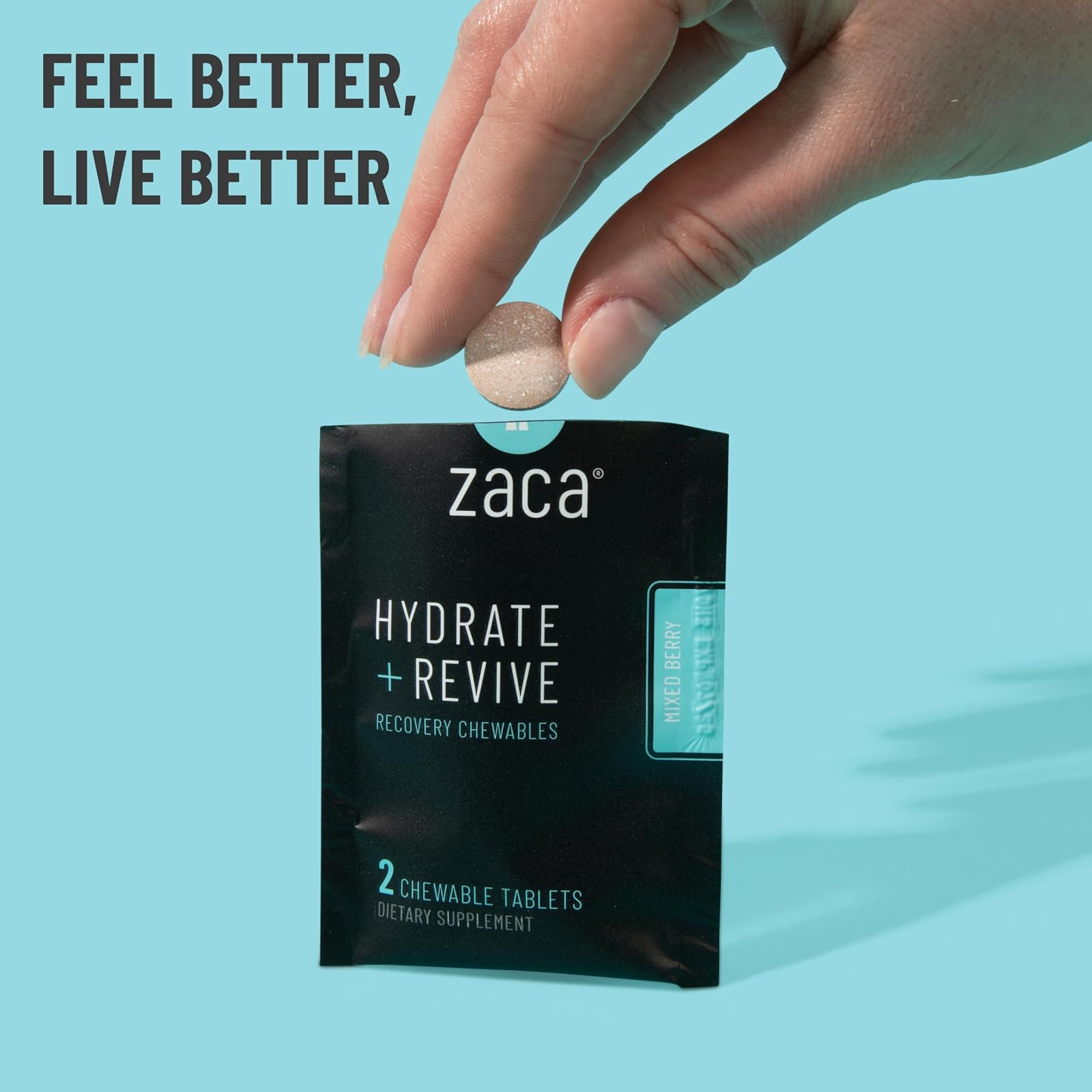 chewable electrolyte replacement tablets