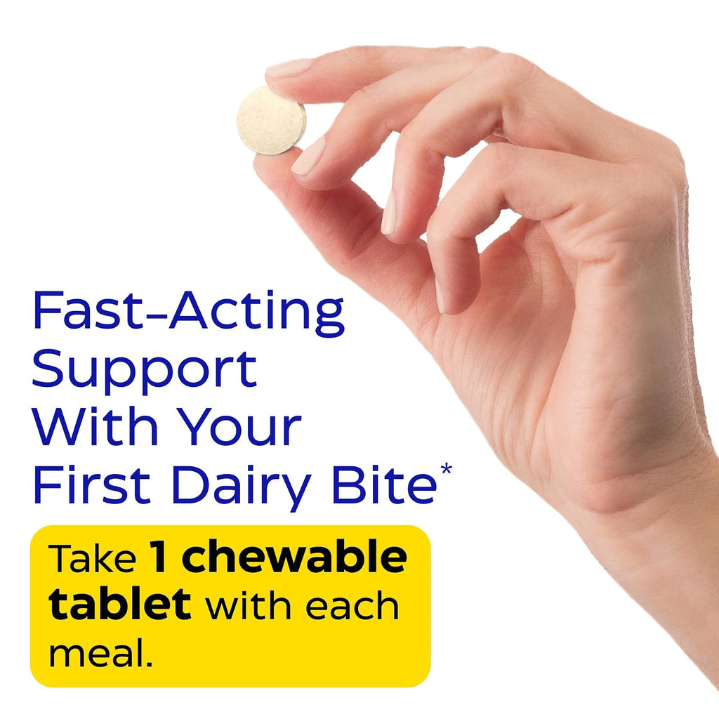 Chewable enzymes for digestive health