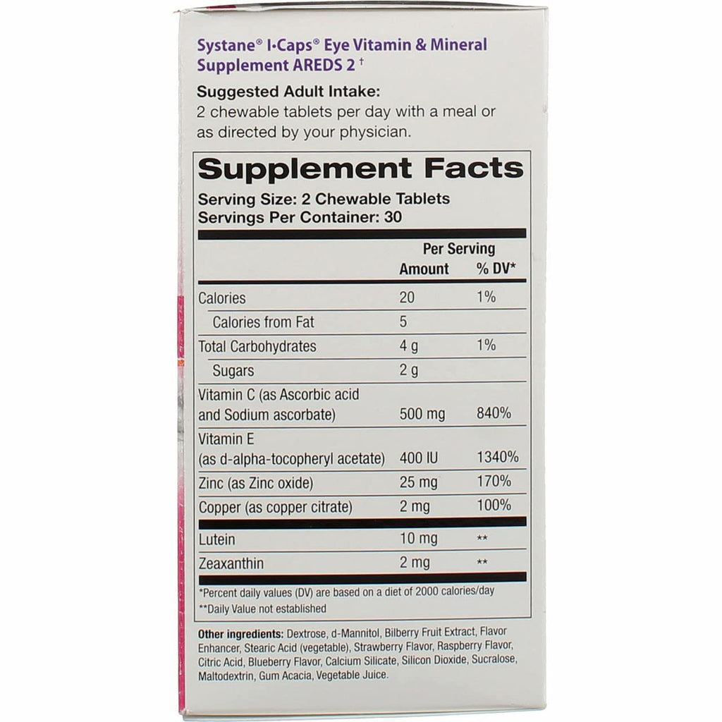 chewable eye health vitamins Canada