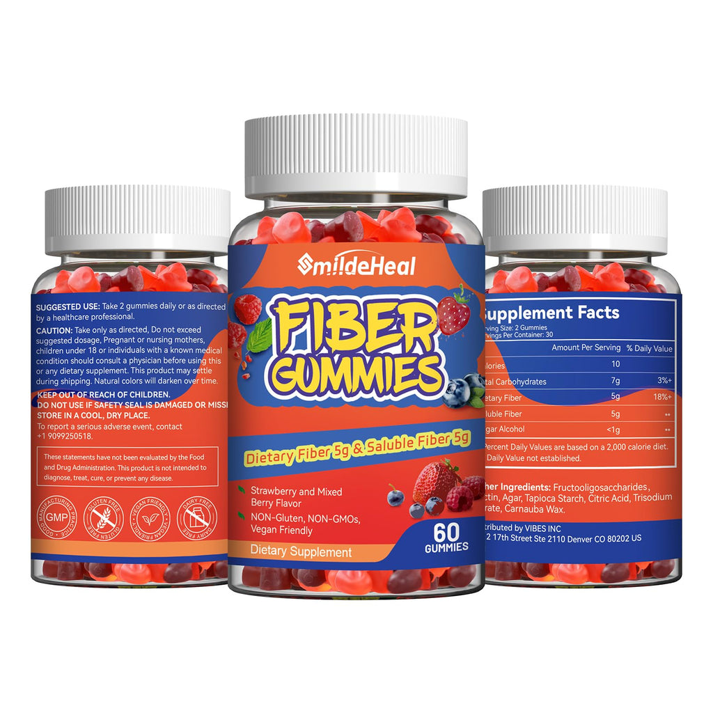 chewable fiber gummies for healthy digestion