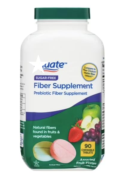 chewable fiber supplement for digestion