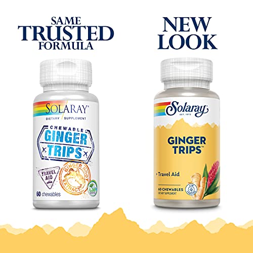 chewable ginger tablets for nausea relief