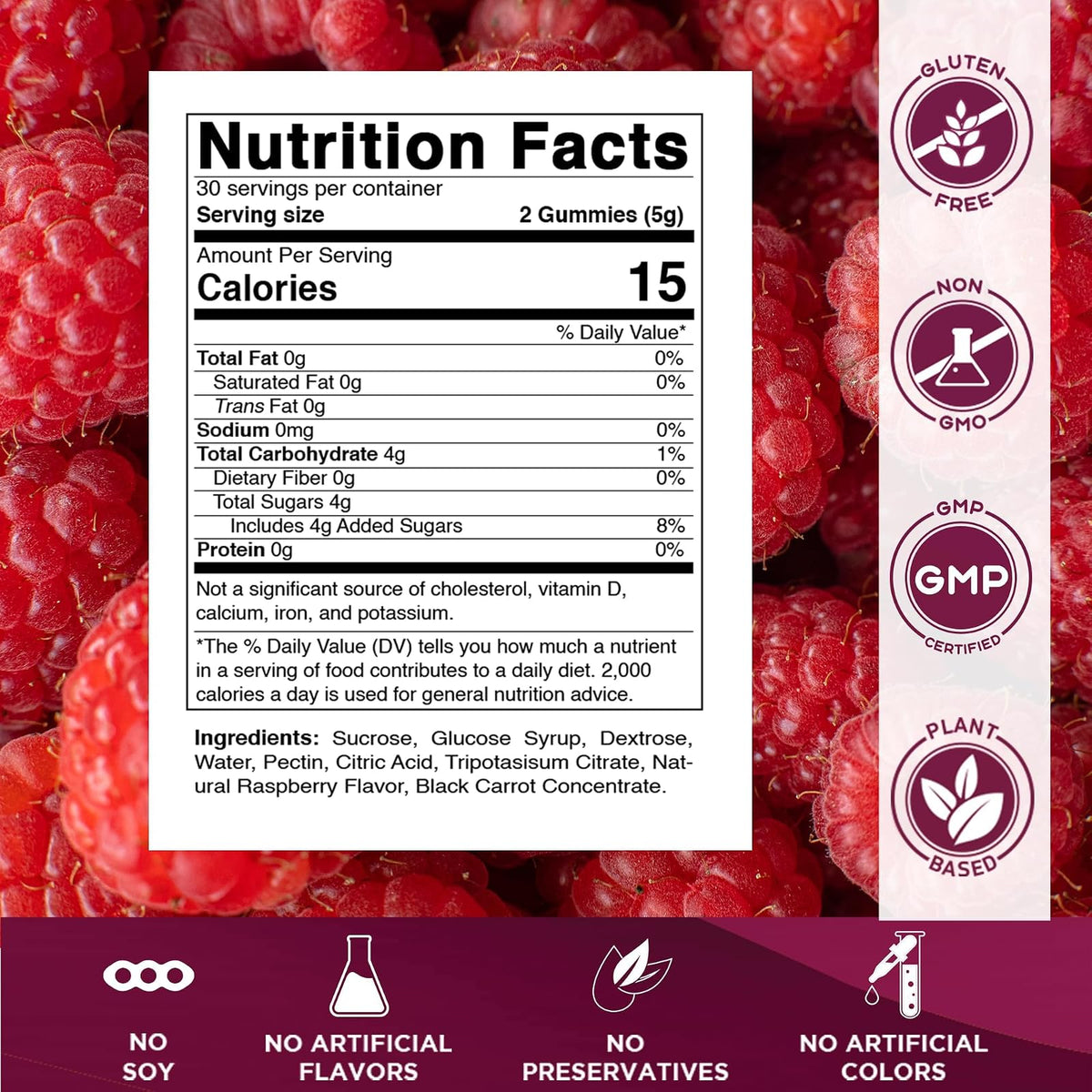 Chewable gummies for kids health