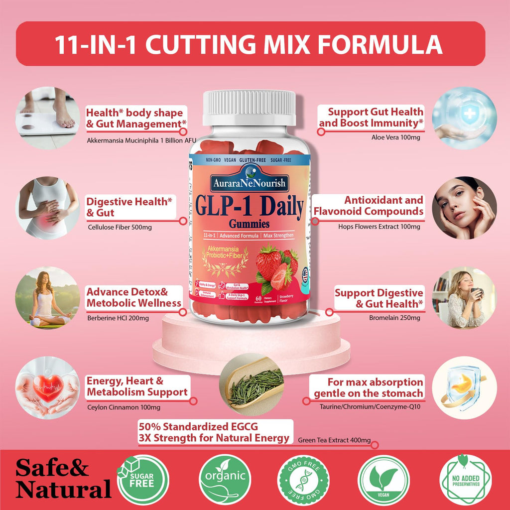 Chewable gummies packed with essential nutrients
