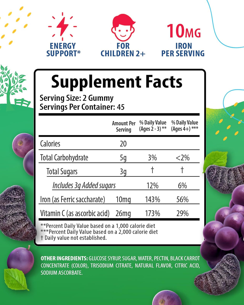 chewable iron bisglycinate supplement