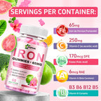chewable iron gummies for adults