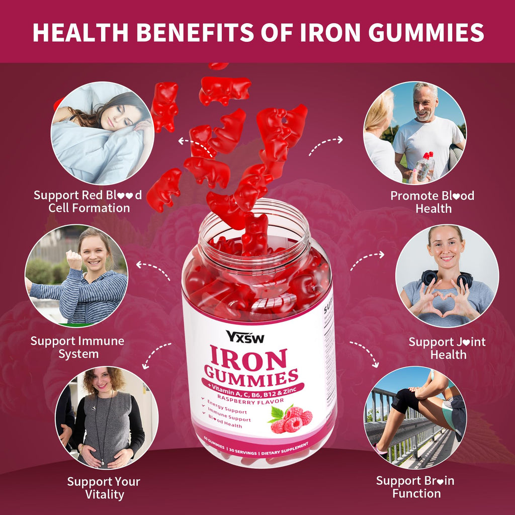 chewable iron gummies for better absorption
