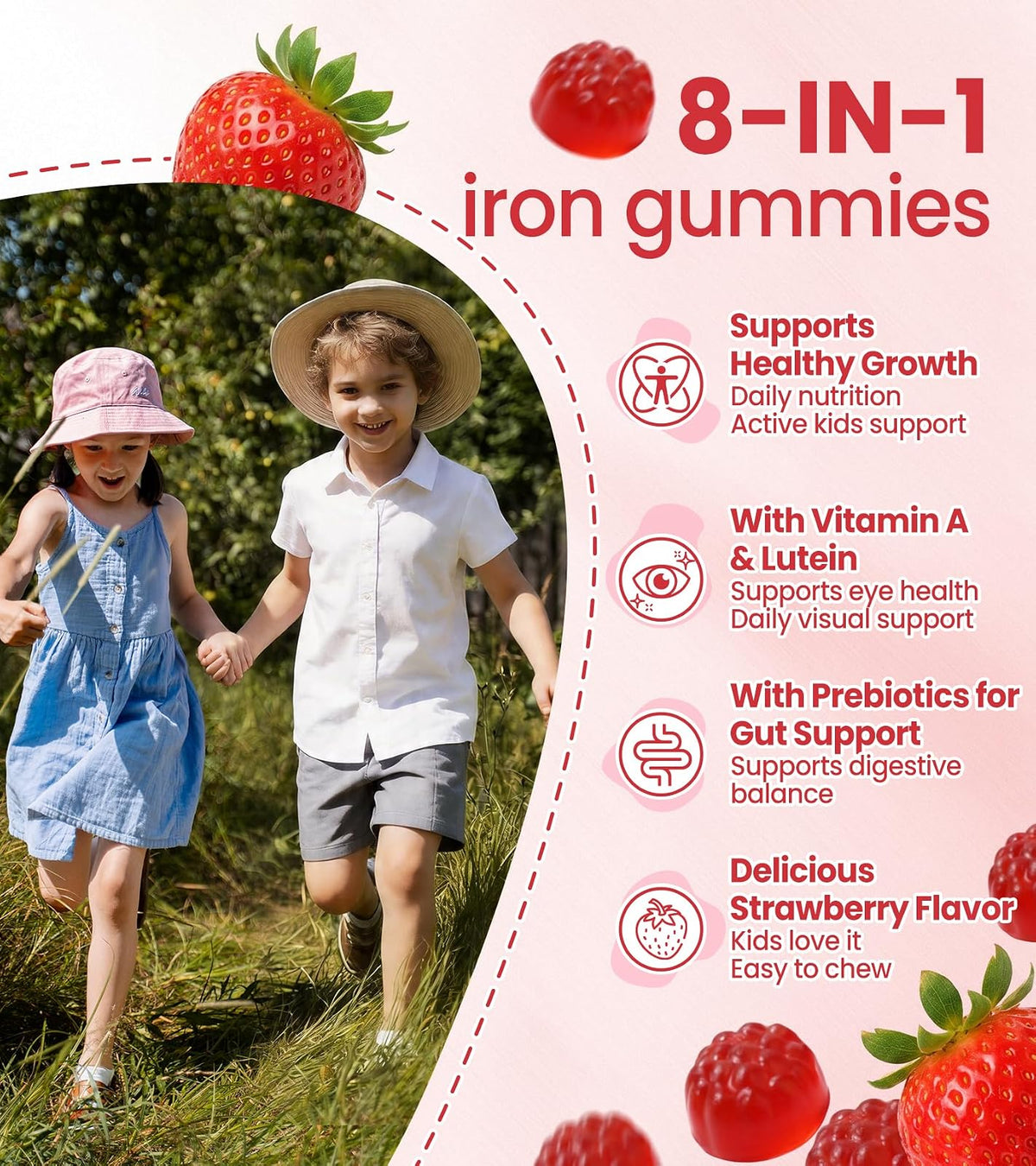 chewable iron gummies for kids