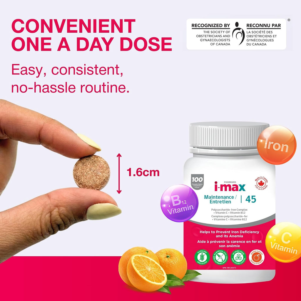 chewable iron supplement for energy