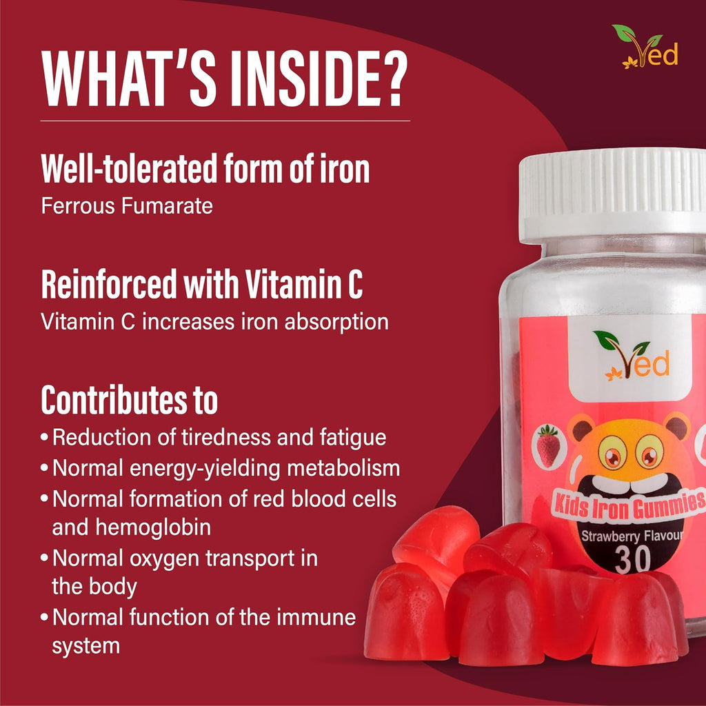 Chewable iron supplement for kids