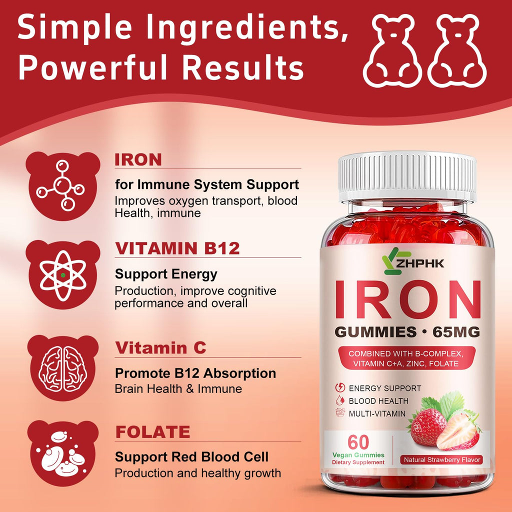 chewable iron supplement for vitality