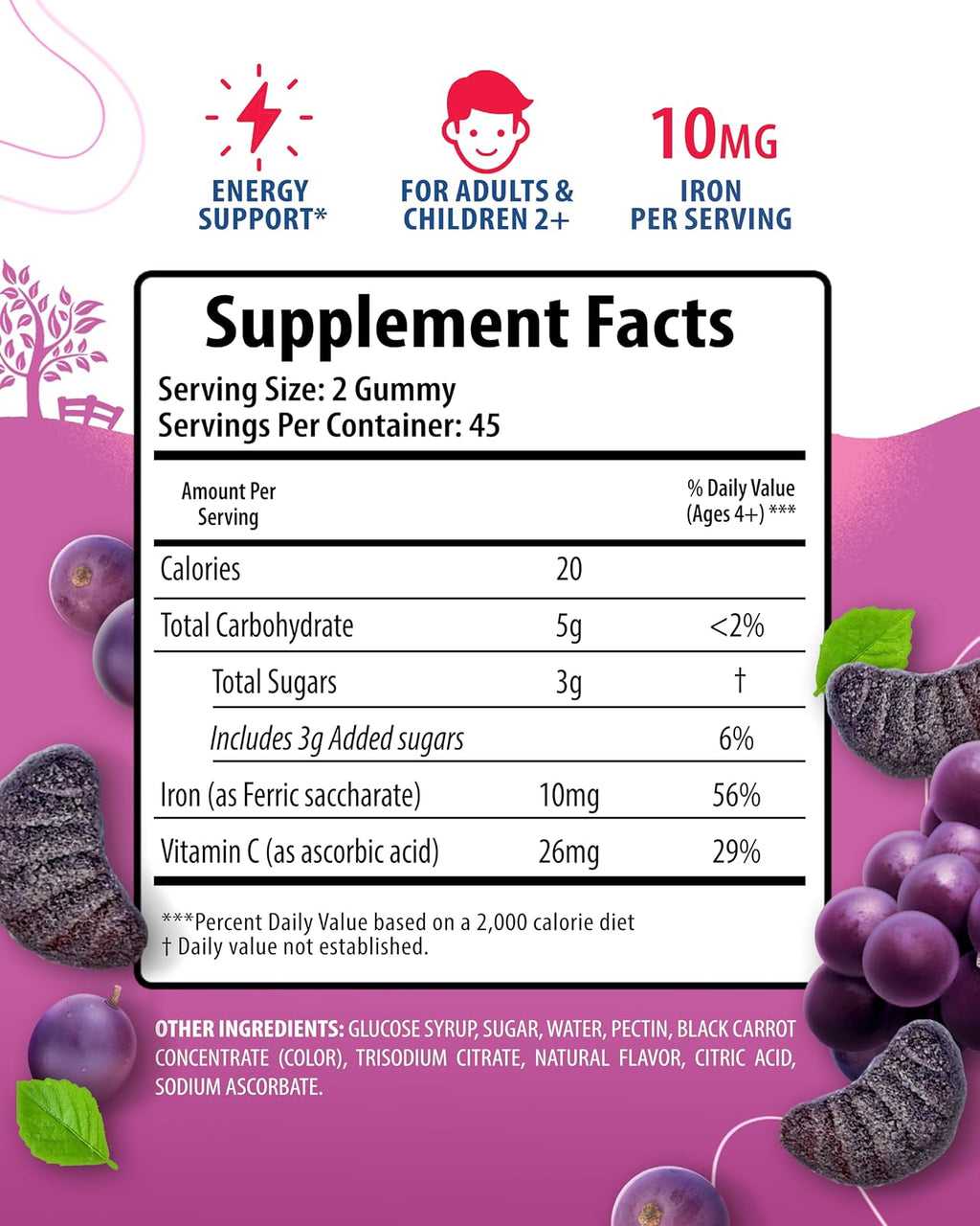 chewable iron supplement for women